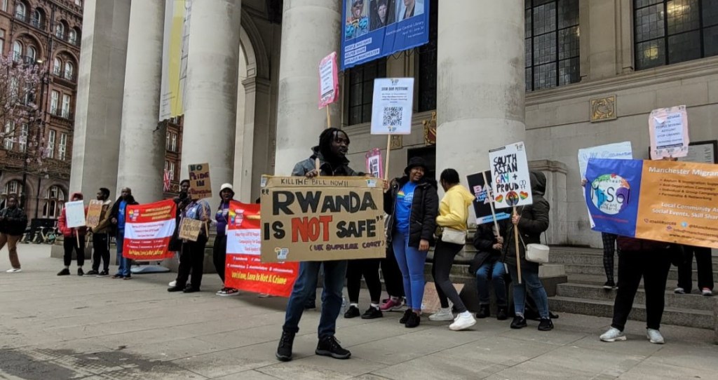 RWANDA BILL PROTEST – APRIL 2024